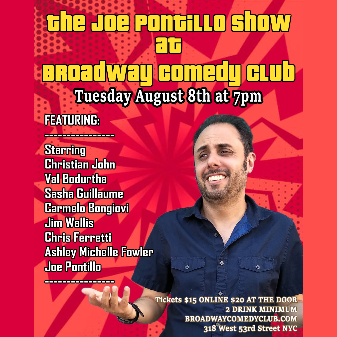 Home - Broadway Comedy Club