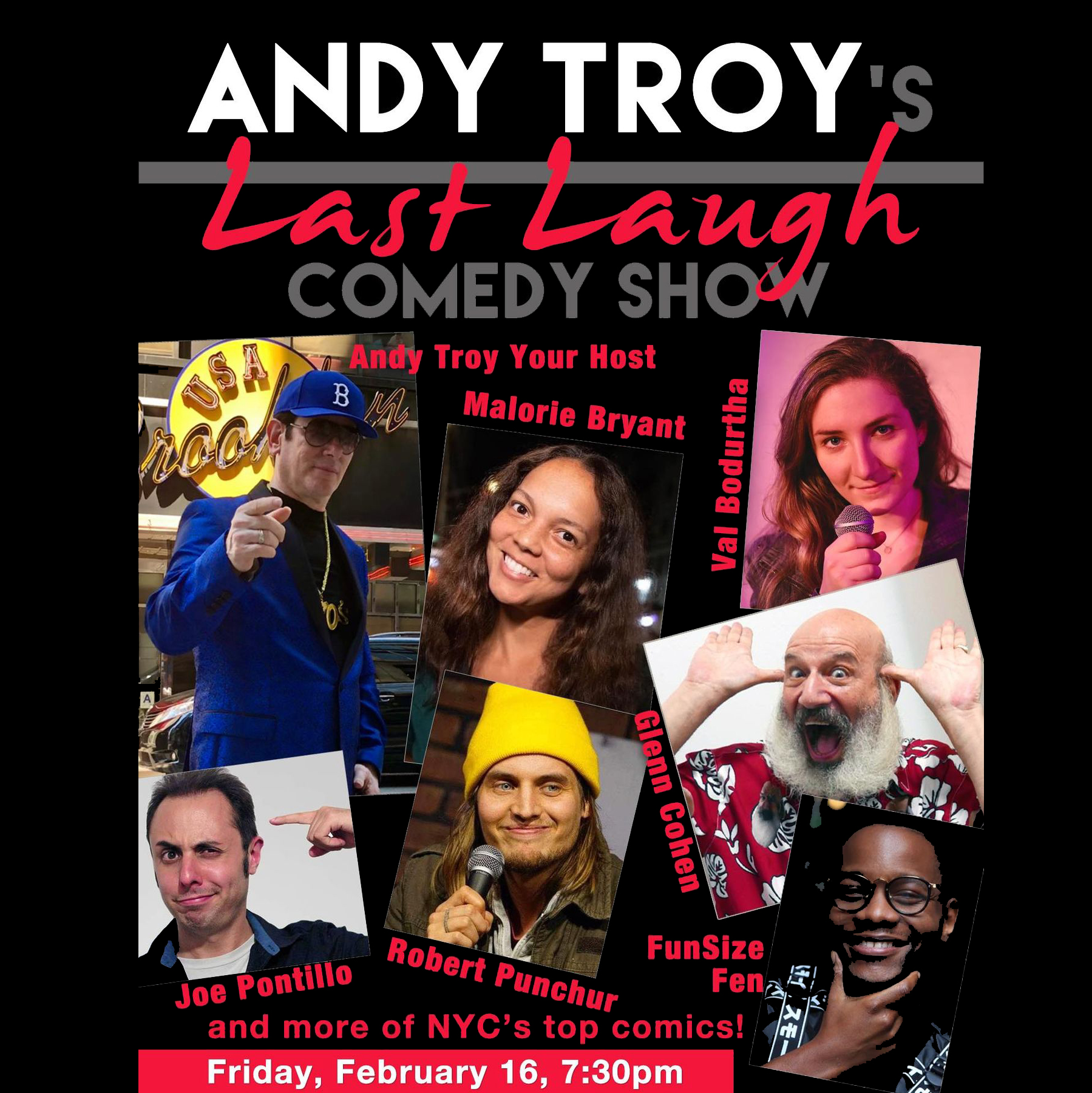 New York Comedy Club near Times Square.