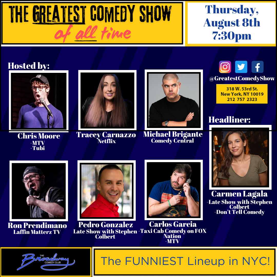 New York Comedy Club near Times Square.